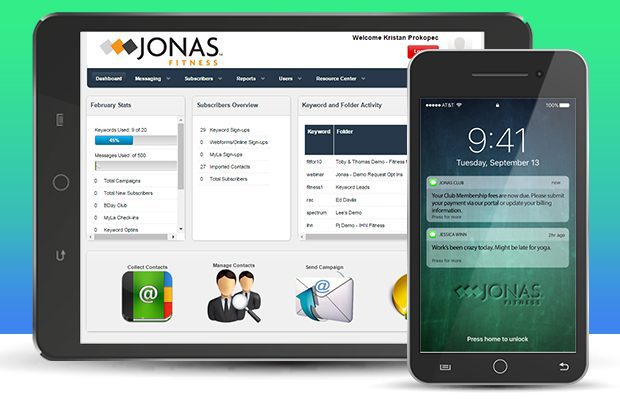 Jonas Fitness Unveils New SMS Marketing Platform