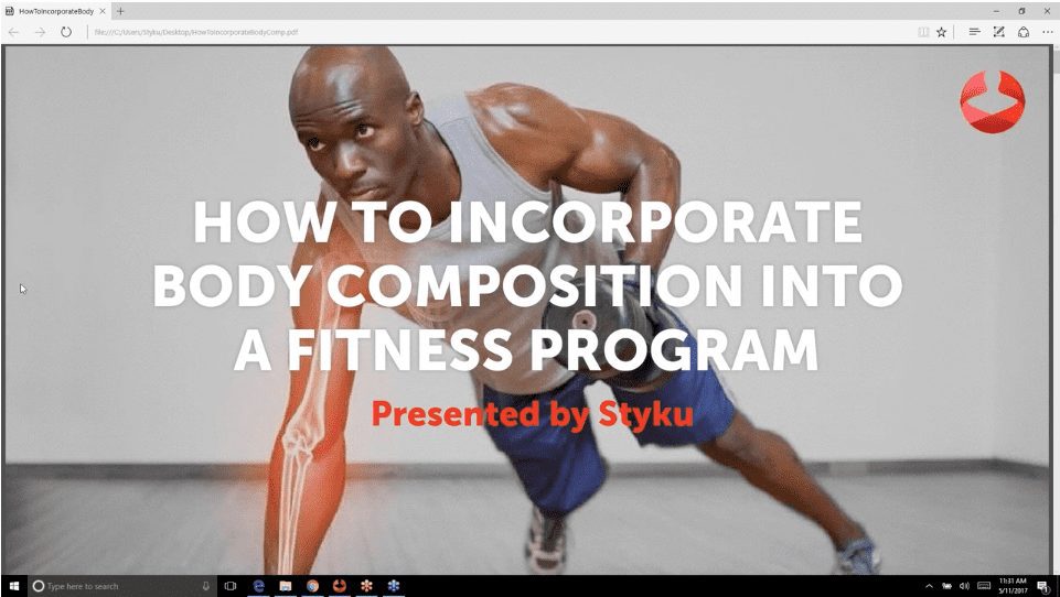 Webinar: How to Incorporate Body Composition into Your Fitness Program