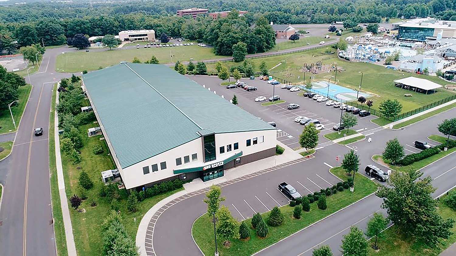 Newtown Sports Training Center Opens as a Field Hospital