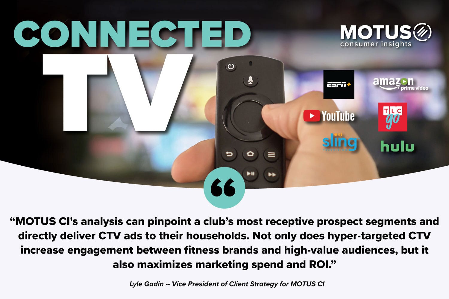 MOTUS CI Enhances CTV Ads With Household Targeting