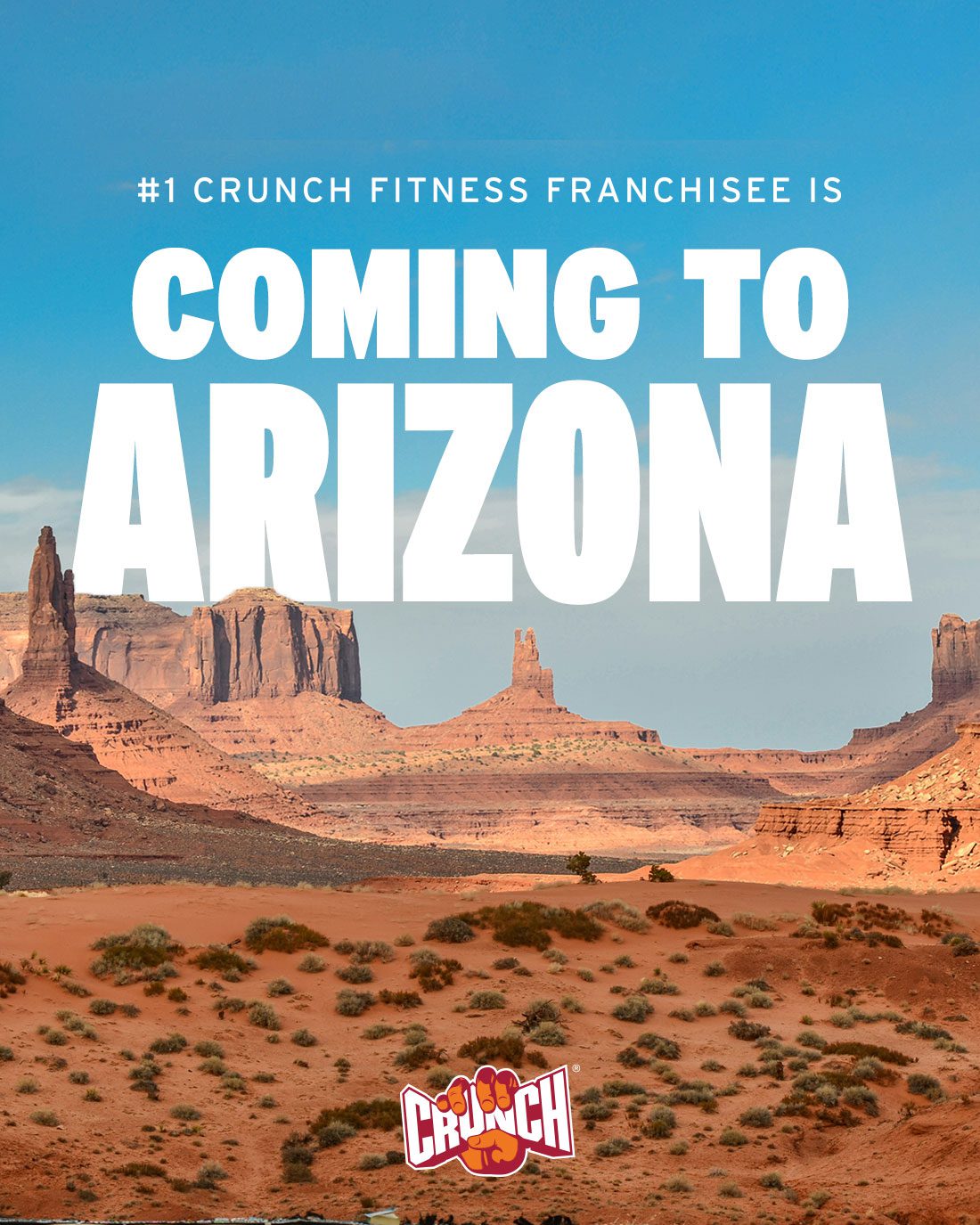 Largest Crunch Fitness Franchisee Expands West with 3 Arizona Locations